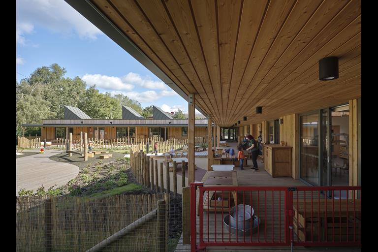 In pictures: FCBStudios unveils net zero timber nursery for ...